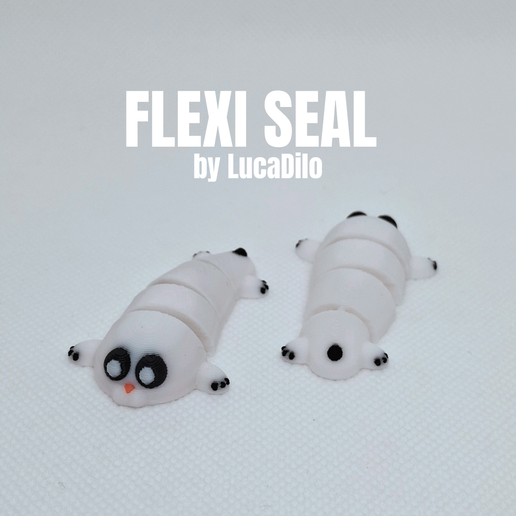 🦭 Flexi Seal・Free STL File for 3D printing・Cults