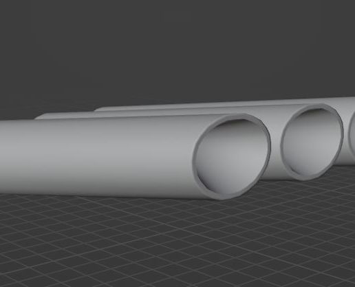 STL file Side Pipe Exhaust X6 Exhaust Stack 🚗 ・3D print object to ...