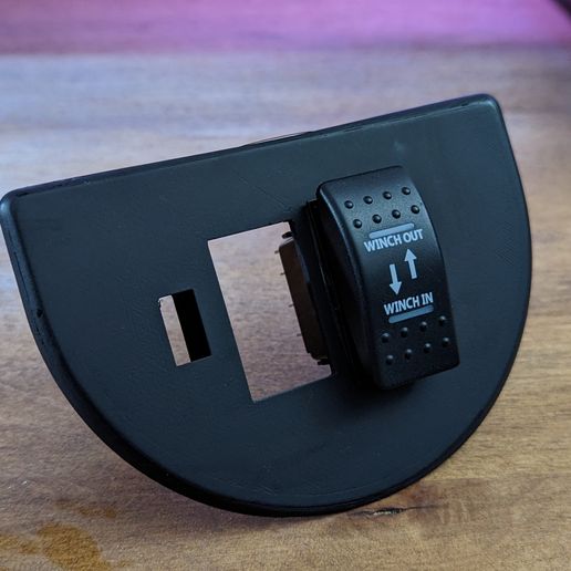 🏌️ 2 + 4 Gang Rocker Switch Panels・ STL File for ・Cults