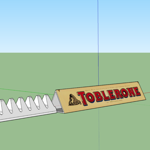 🧞‍♂️ Toblerone・Free 3D File for ・Cults