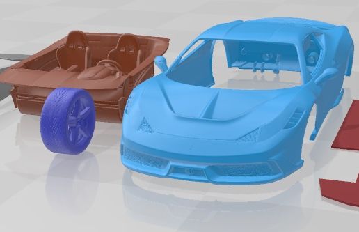 printable ferrari