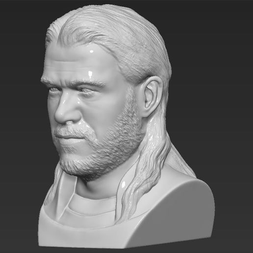 🦸 Thor Chris Hemsworth Avengers bust for full color 3D printing・ 3D ...