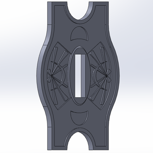 STL file Erza Clear Heart Tsuba 💜 ・3D print design to download・Cults