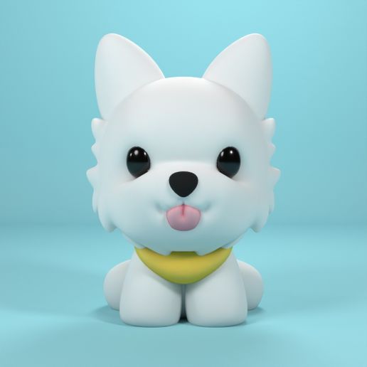 STL file Chibi dogs 🐕 (3MF)・3D print model to download・Cults