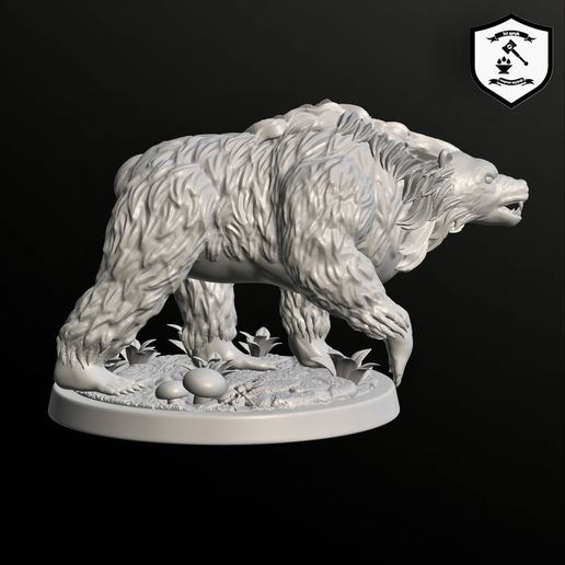 🐻 Bear, Pre supported・ 3D File for 3D printing・Cults