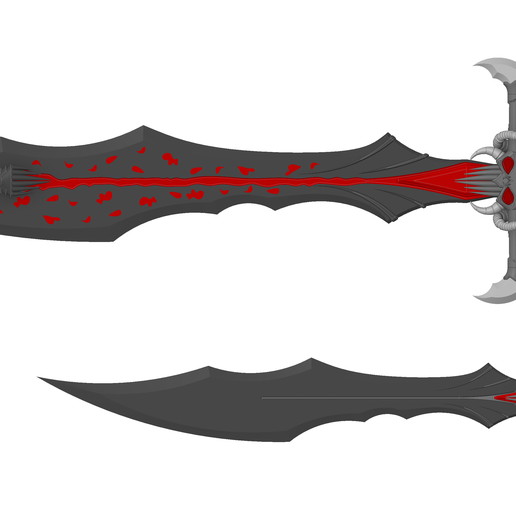 🗡️ Craven Edge Great Sword | Grog Weapon | By CC3D・ 3D File for ・Cults