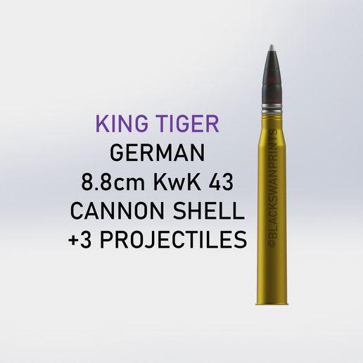 tiger tank shell size