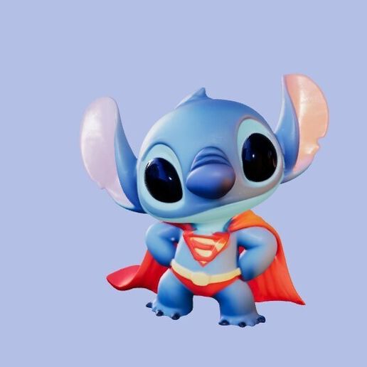 🎨 Super Stich・Archivo STL para Impresión 3D・Cults