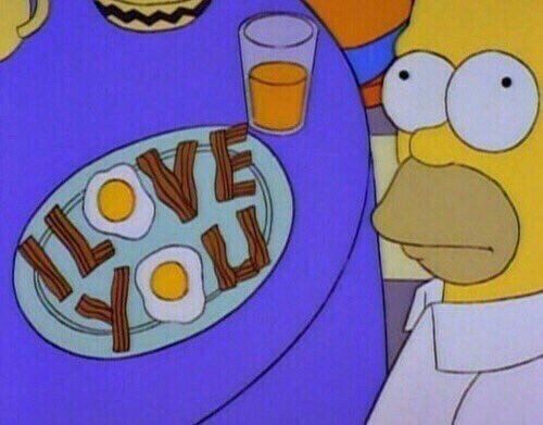 OBJ file I LOVE YOU (LOS SIMPSONS) ️‍🔥 ・3D printable design to download ...