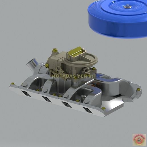 🚙 HOLLEY 500CFM - 2300 - CARBURETOR・ STL File for 3D printing・Cults
