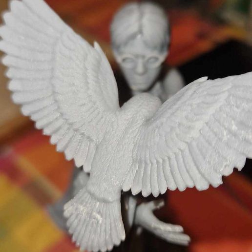 🗿 HARRY POTTER & HEDWIGE・ STL File for 3D printing・Cults