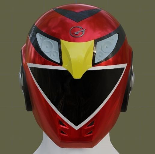 different power ranger helmets