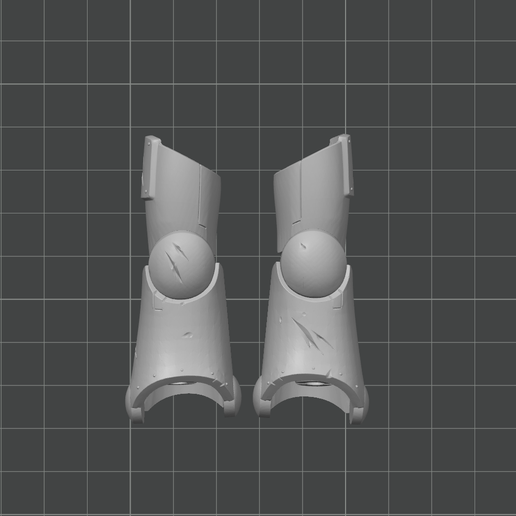 🦸 MK8 Style Power Armor Legs 1/18 Scale – V3 Body Custom Upgrade・ STL ...