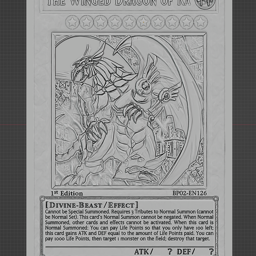 yugioh egyptian god cards coloring pages