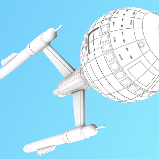 🖖 Wasp Class From Starfleet Museum・ 3D File for 3D printing・Cults
