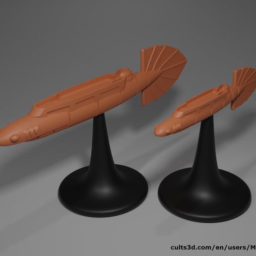 🚢 Eel Ship Spelljammer Miniature from dnd 2e・Free STL File for ・Cults