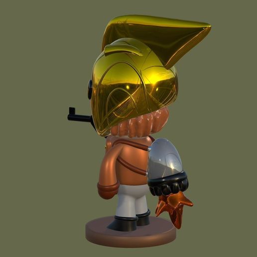 STL file Fan-Made Rocketeer 👾 ・Design to download and 3D print・Cults