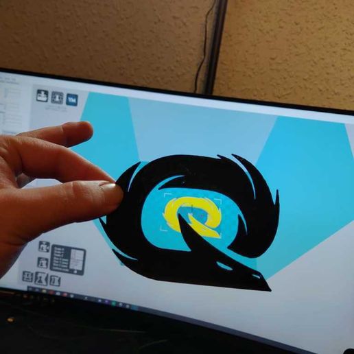 Free 3D file QLASH Logo 🚩 ・3D printable object to download・Cults