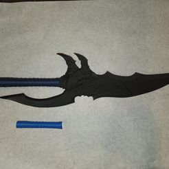 3D printable Kasaka's Venom Fang Dagger from Solo Leveling Anime 3d ...