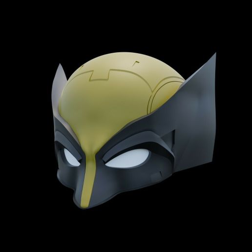 🪖 Wolverine Cowl・ STL File for ・Cults