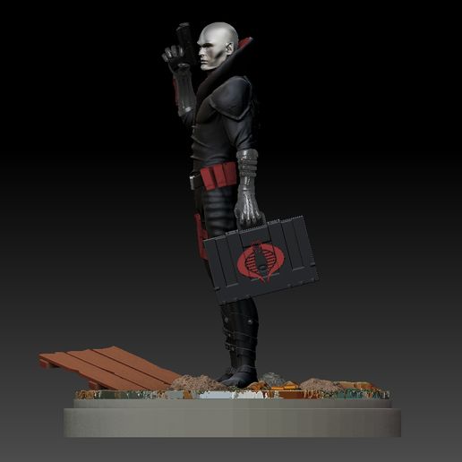 🧸 Destro miniature from GiJoe・ STL File for 3D printing・Cults