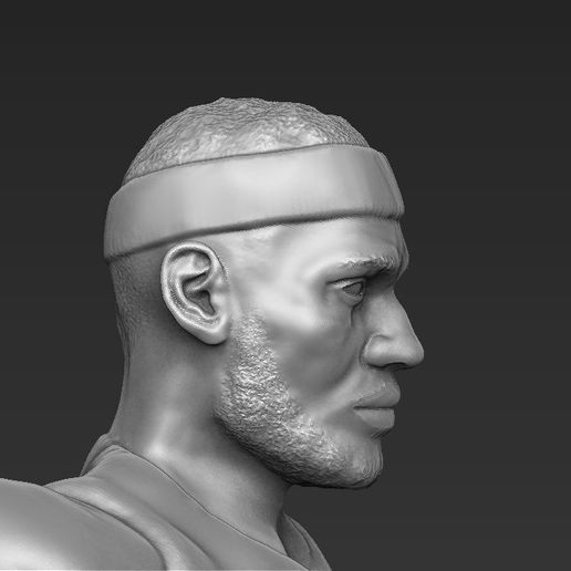 🏀 Lebron James figurine for 3D printing・ STL File for 3D printing・Cults