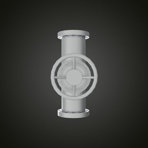 STL file Pipe with Valve 🧞‍♂️ ・3D print design to download・Cults