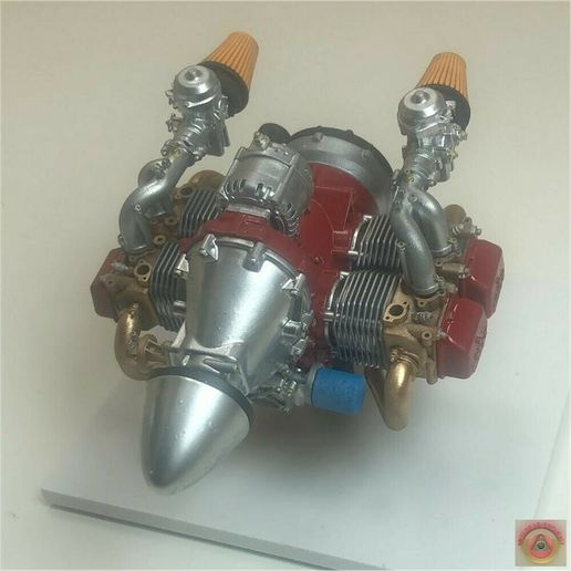 🛩️ ROTAX 912 ULS - AIRPLANE ENGINE・ STL File for 3D printing・Cults
