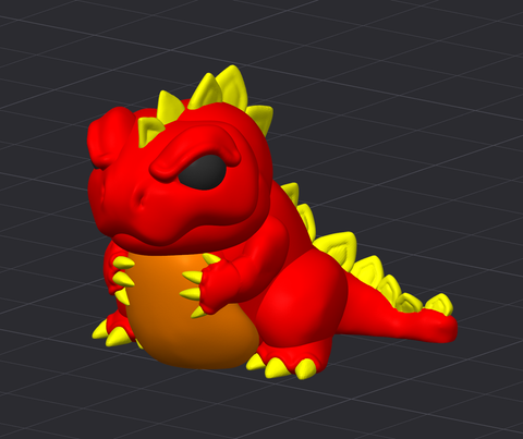 🦖 Big Chungus the Dino・Free STL File for 3D printing・Cults