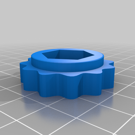 🧞‍♂️ Elegoo Mars replacement flatcap platform knob・Free 3D File for ・Cults