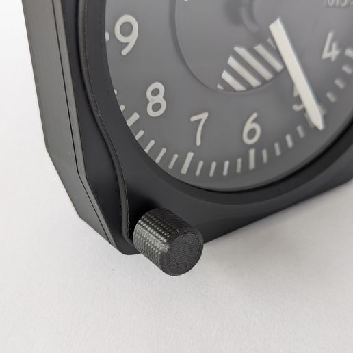 🛩️ Airplane Altimeter Style Watch / Clock・ STL File for 3D printing・Cults