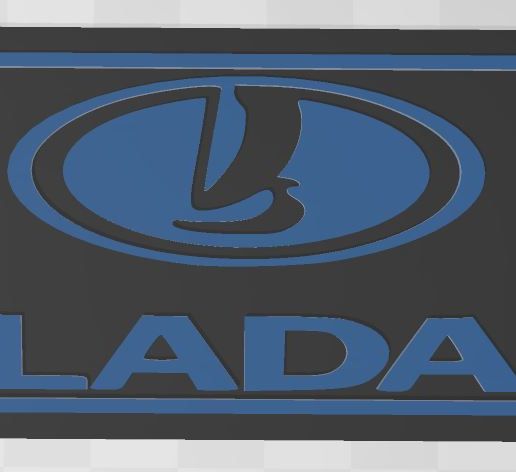 STL file LADA logo 👽 ・3D printable design to download・Cults