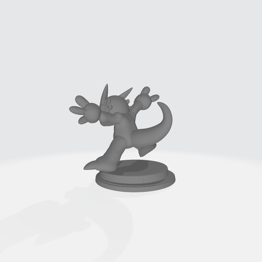 🐉 Shoutmon - digimon・ STL File for 3D printing・Cults