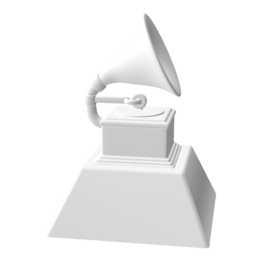 🎶 Grammy Award HD 3D Print Model 🏆・ OBJ File for 3D printing・Cults