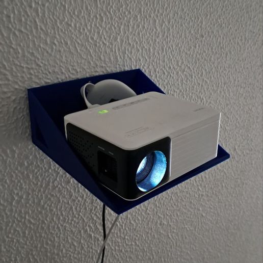 STL file Projector holder for wall 📽️ ・3D printable model to download・Cults