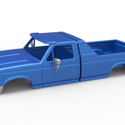 🐚 Diecast Shell of vintage Monster Truck Version 4 Scale 1:25・ STL File ...