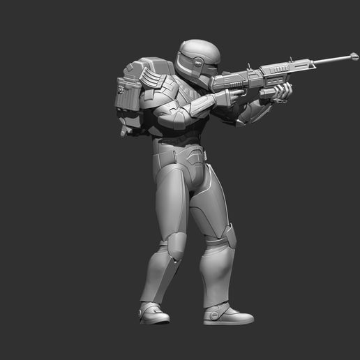 ⭐ Republic Commando Delta Squad 3D print model・ STL File for ・Cults