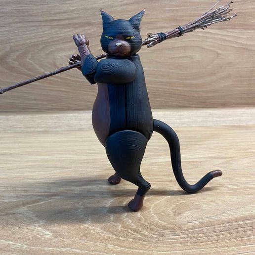 🐱 Yukichi from Dekiru Neko wa Kyou mo Yuuutsu /grumpy cat maiden・ STL ...