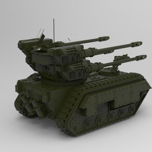 🪖 Hydra Flak Tank・ 3D File for 3D printing・Cults