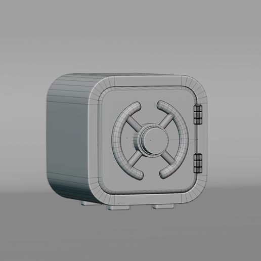 📦 Cartoon Vault Locker – 3D Printable Safe Box・ 3D File for 3D printing ...