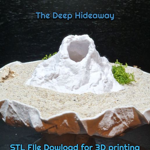🌋 Rocky Cave – Mini Volcano | Aquarium, Terrarium & Aquascaping ...