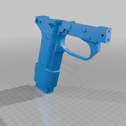🔫 Robocop Auto 9 - 3D Print Light Gun (Works with PC, Mac, Linux)・Free ...