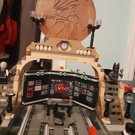 🏗 Lego Giant Penny for Batcave・Free 3D File for ・Cults