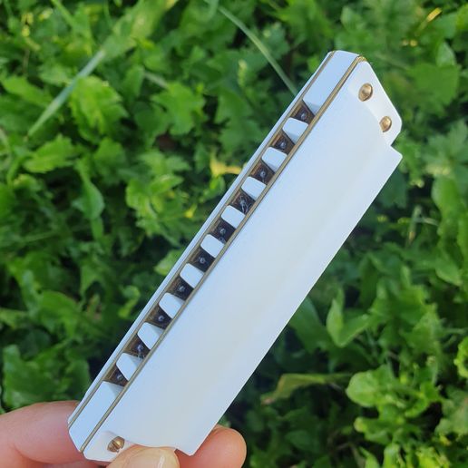 🎨 Cover Plate and Comb for Honher Marine Band Deluxe harmonica・ STL ...