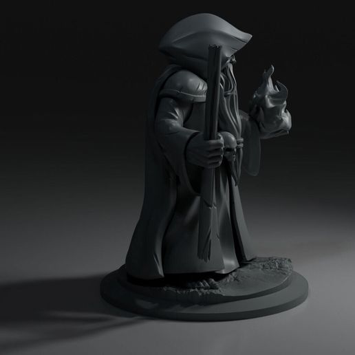 3D file WIZARD MINIATURE stl 👾 ・3D printable model to download・Cults