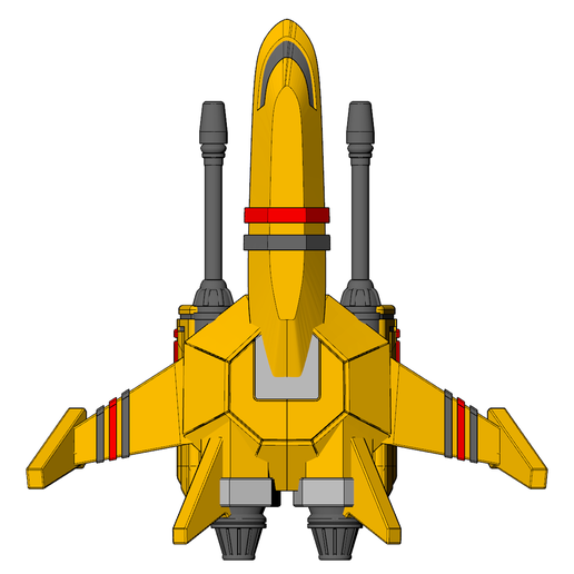 ♟ Kilrathi Gratha Heavy Fighter・Free STL File for 3D printing・Cults