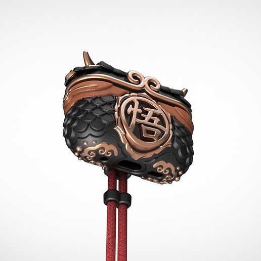 3MF file AirPods Pro Protective case Black Myth Wukong 🍎 ・3D printable ...