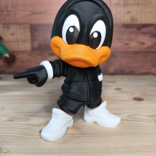 👶 Baby Daffy Duck Urban Vibes - Daffy Duck Urban Vibes (multiparts/3mf) - Baby Pato lucas ...
