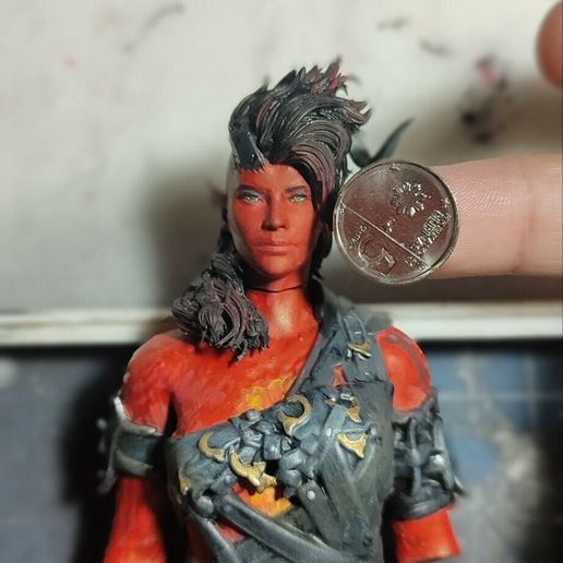 🎲 KARLACH FULL FIGURE THE MOST ACCURATE ONE EVER 2POSES 2 HEAD DESIGNS ...