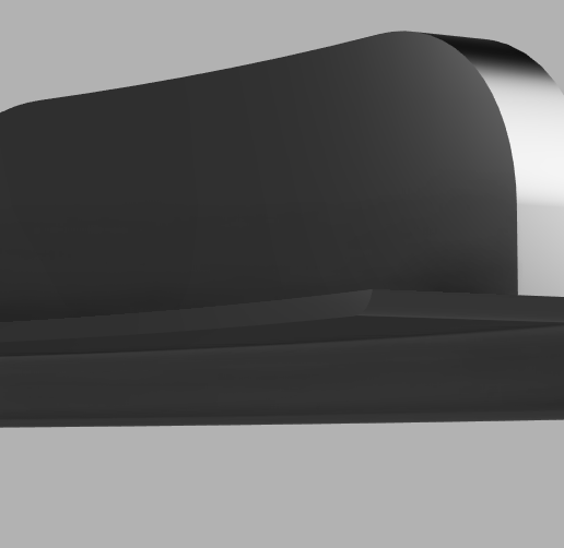 🛠️ 12 inch Cement Post Form Edge Trowel・ STEP File for 3D printing・Cults